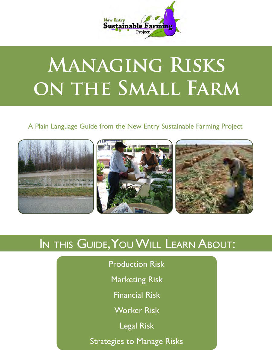 Managing Risks on the Small Farm - SARE