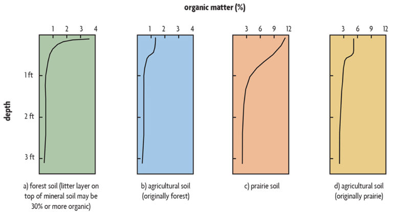 3.4: Organic Matter Distribution Within Soil - Geosciences LibreTexts